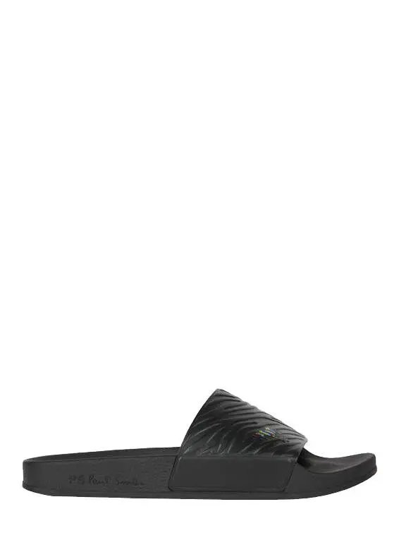 Paul Smith Zebra 'zed' Slides - Black