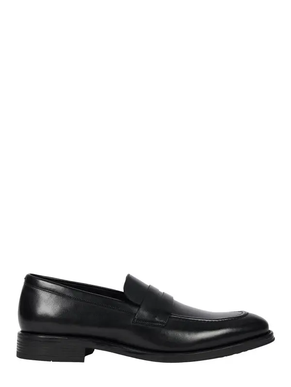 Paul Smith Leather 'pierce' Loafers - Black