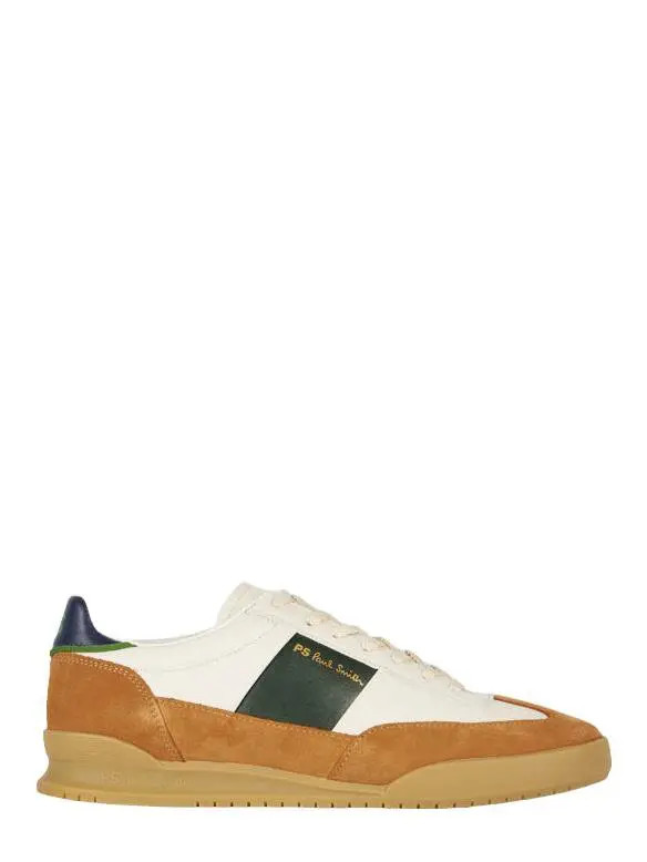 Paul Smith Dover' Leather Panel Sneakers - White