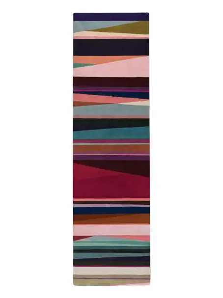 THE RUG COMPANY Paul Smith For Refraction Bright Runner - Multicolour