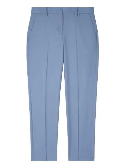 Paul Smith Slim-fit Wool Trousers - Blue