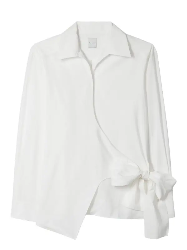 Paul Smith Tie Shirt - White