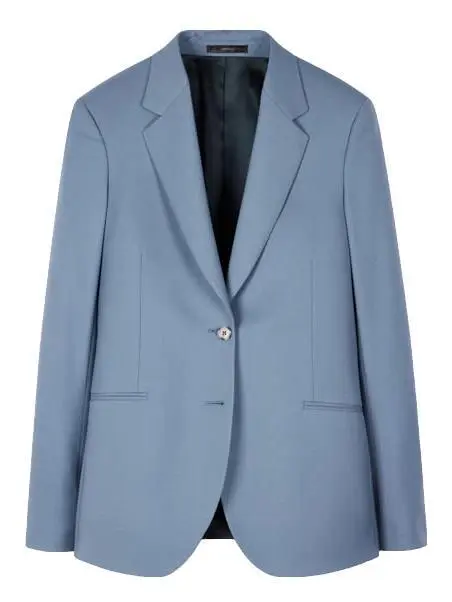 Paul Smith Steel Wool Two-button Blazer - Blue