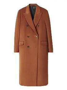 Paul Smith Wool-cashmere Double Breasted Coat - Red