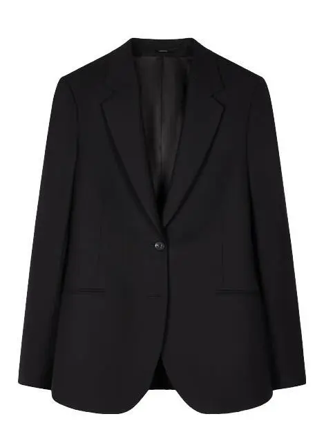 Paul Smith Wool Two-button Blazer - Black