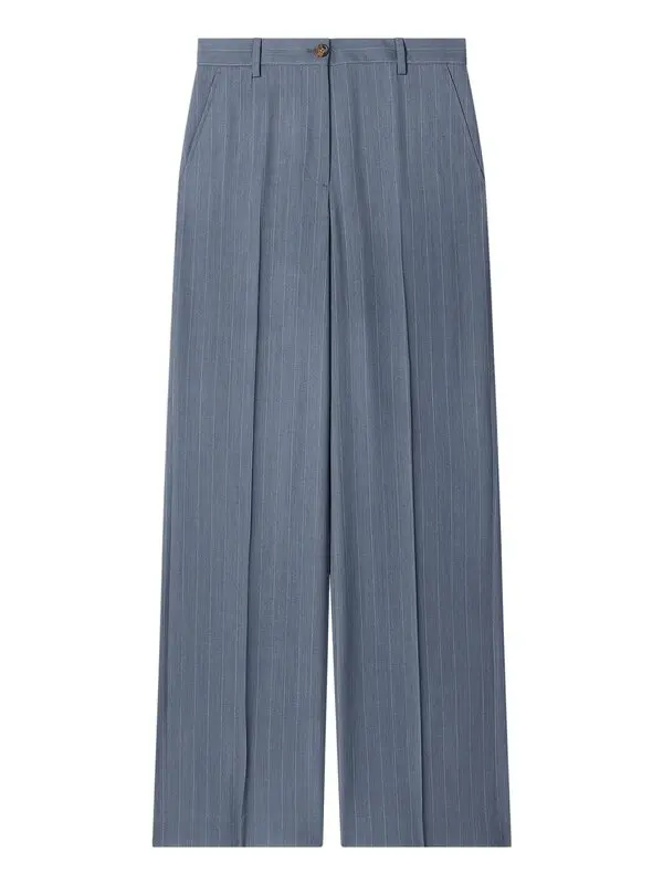 Paul Smith Pinstripe Trousers - Blue