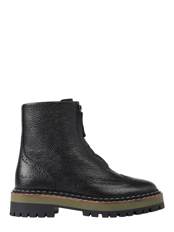 Paul Smith Leather Chelsea Boots - Black