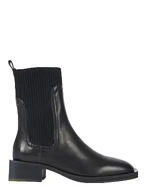 Paul Smith Leather 'matola' Boots - Black