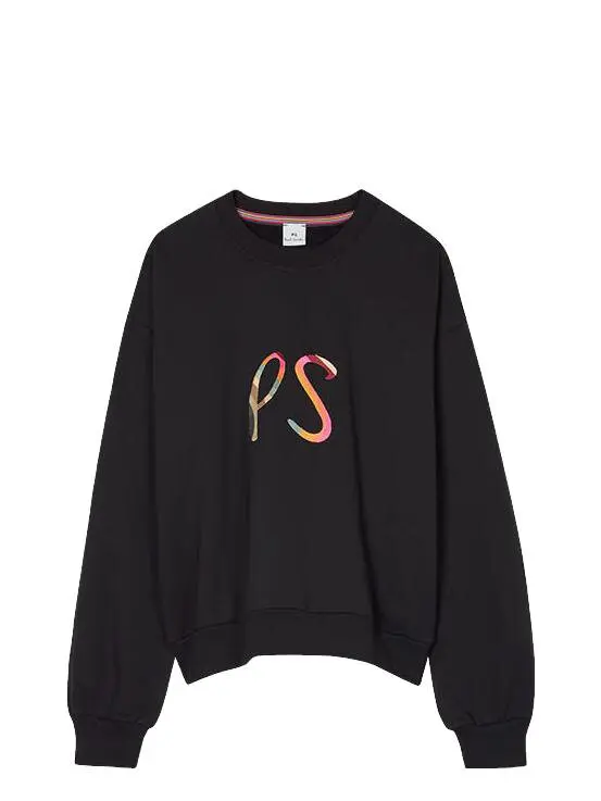 Paul Smith Swirl Logo Sweatshirt - Black