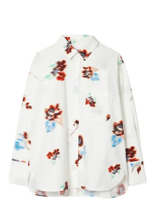 Paul Smith Floral Cotton Shirt - White