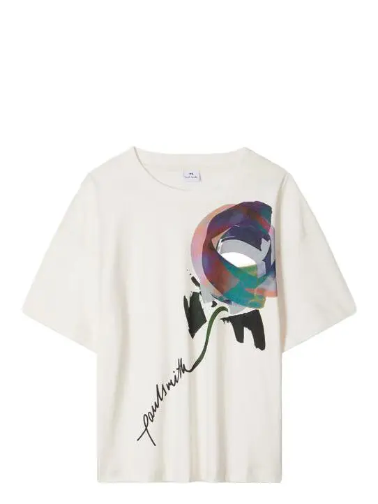Paul Smith Printed T-shirt - White