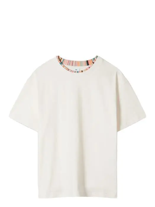 Paul Smith Neck T-shirt - White