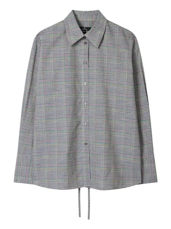 Paul Smith Multicolour Check Shirt - Grey
