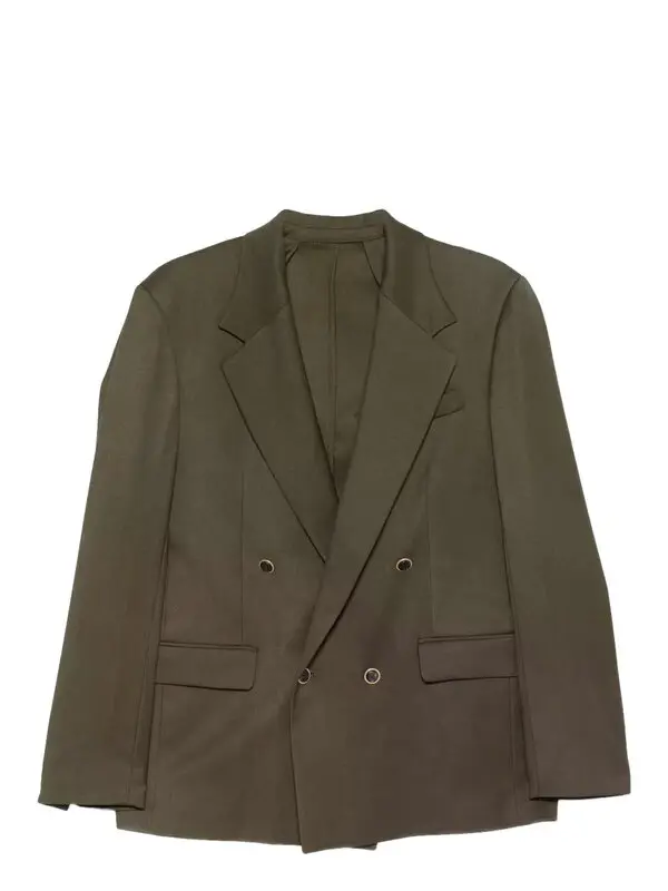 MARSEM Double-breasted Blazer - Green