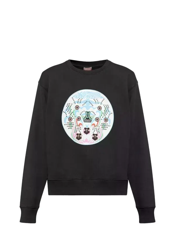 Kenzo Graphic-print Sweatshirt - Black