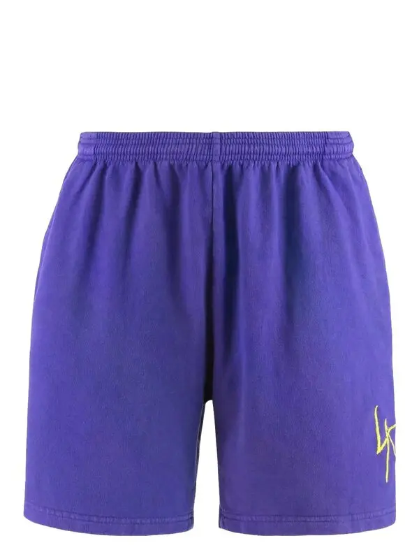 LOCAL AUTHORITY LA La Slash Shorts - Purple