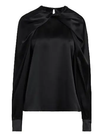 Max Mara Silk Satin Top - Black