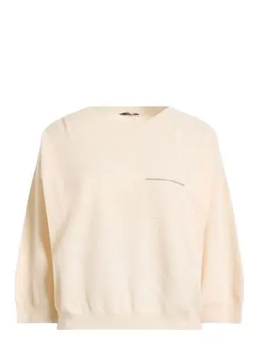Peserico Cashmere Sweater - White