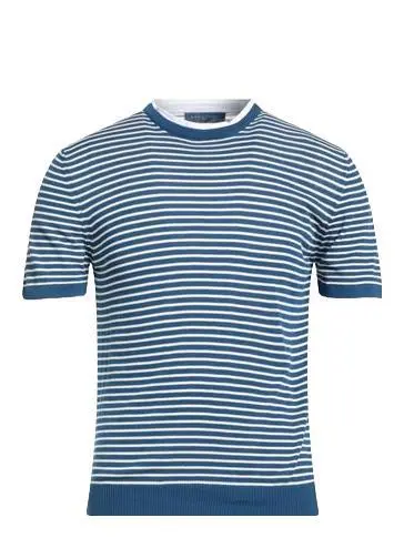 DANIELE FIESOLI Cotton Striped Sweater - Blue