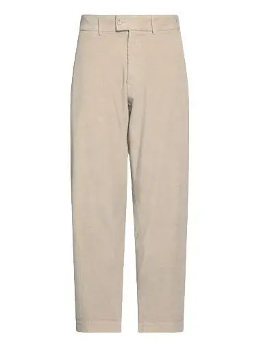 Mackintosh Tapered Corduroy Chino Pants - Beige