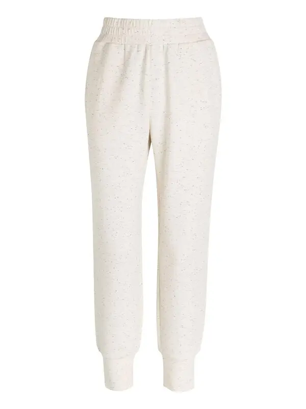 Varley The Slim Cuff 27.5 Stretch-jersey Sweatpants - Ivory