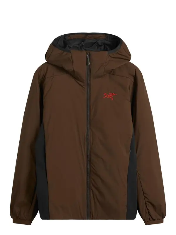 Arc'teryx Atom Hooded Jacket - Carob/black/dynasty