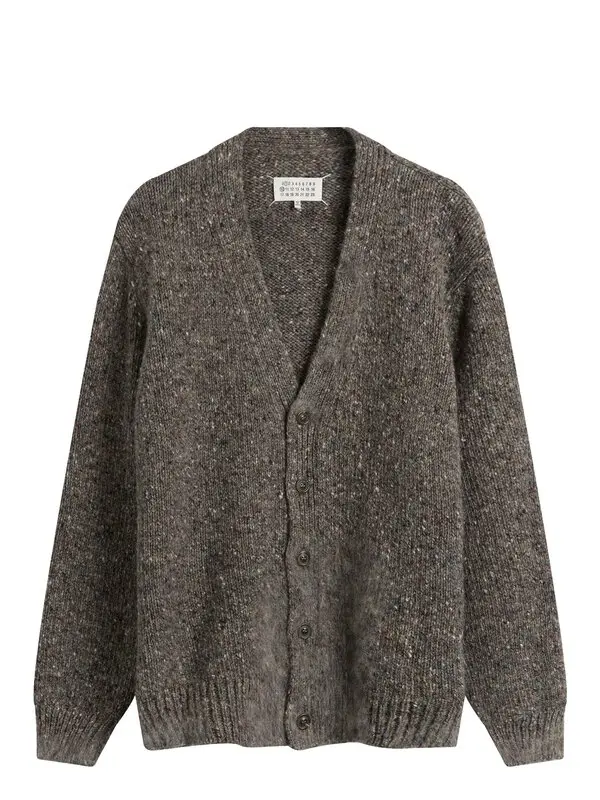 MAISON MARGIELA Classic Knit Cardigan - Grey