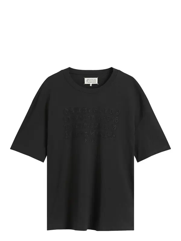 MAISON MARGIELA Oversized T-shirt - Charcoal
