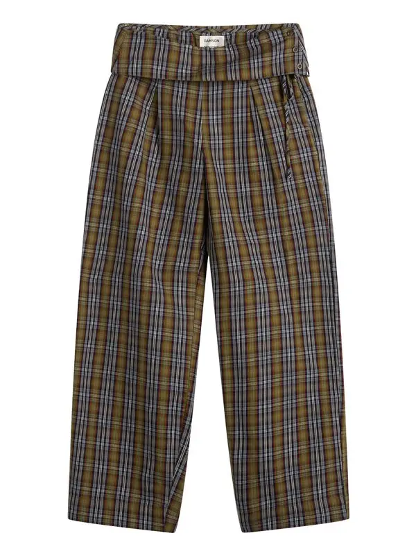 DAMSON MADDER Fia Check Trousers - Multi