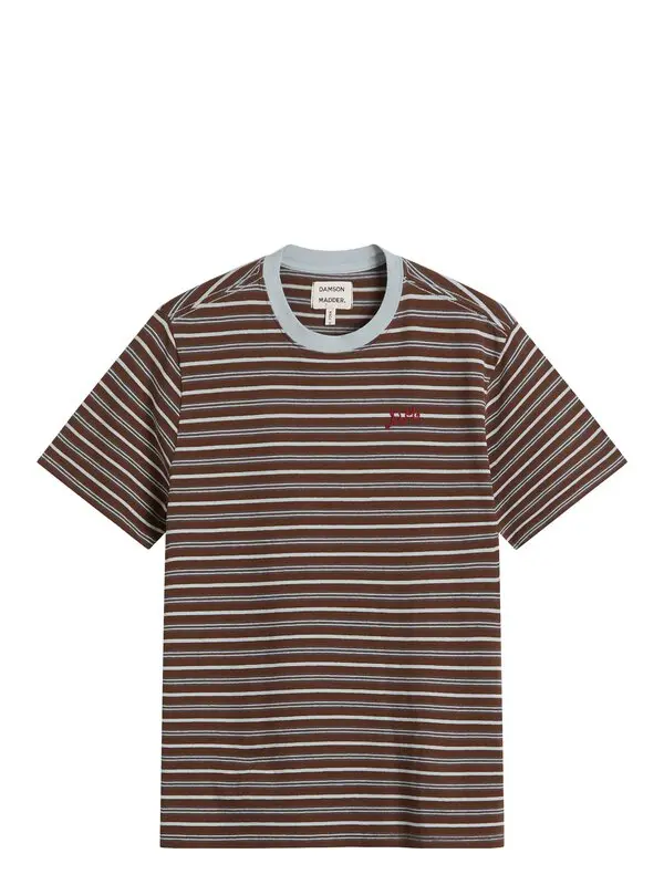 DAMSON MADDER Ariel Relaxed Stripe T-shirt - Multi