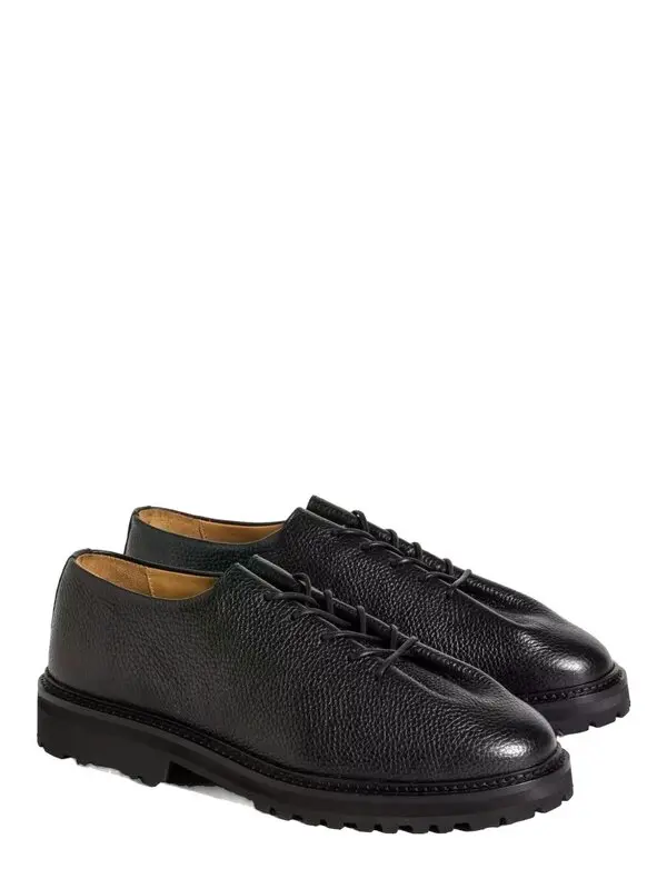 JACQUES SOLOVIERE Edouard Derby Shoes - Black