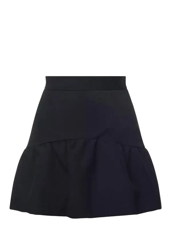 Pinko Ruffled Mini Skirt - Black