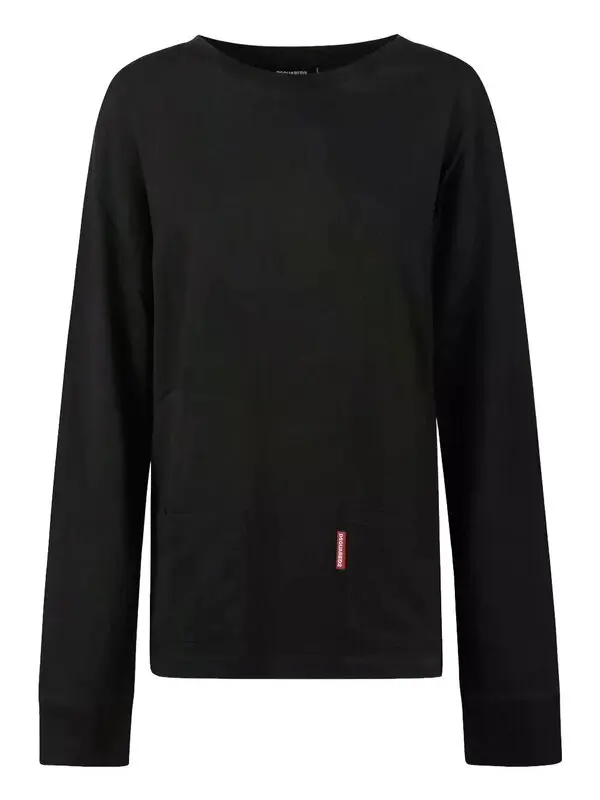 Dsquared2 Long-sleeve T-shirt With Pockets - Black