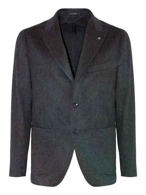 Tagliatore Button Pin Blazer - Grey