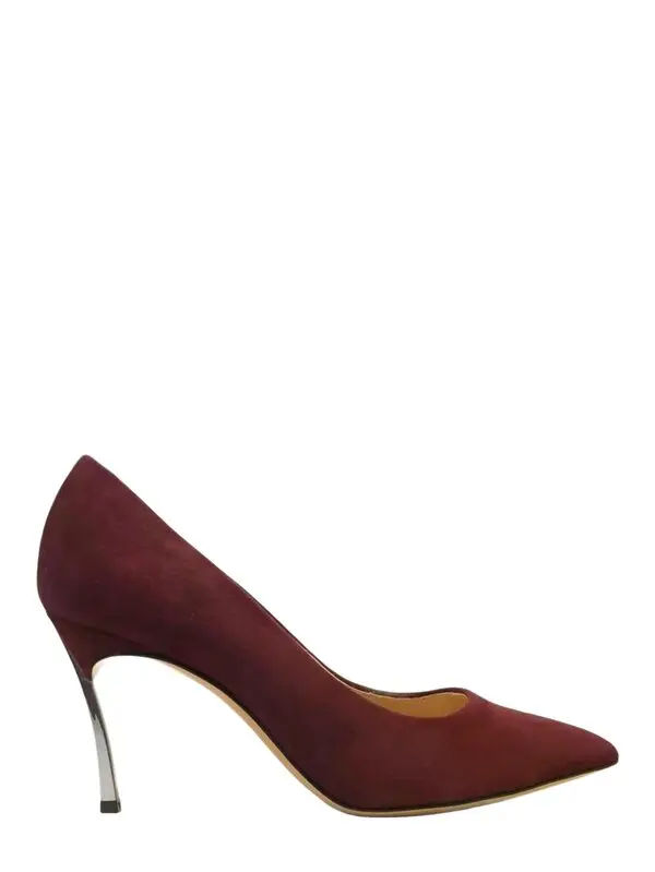 Casadei 90mm Samurai Blade Pumps - Brown