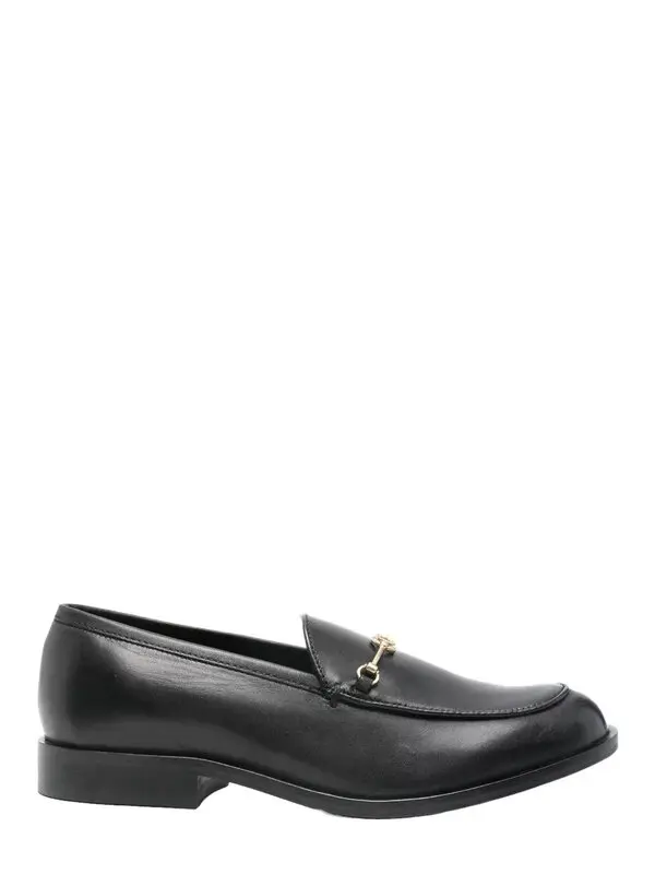 TWINSET Horsebit Loafers - Black