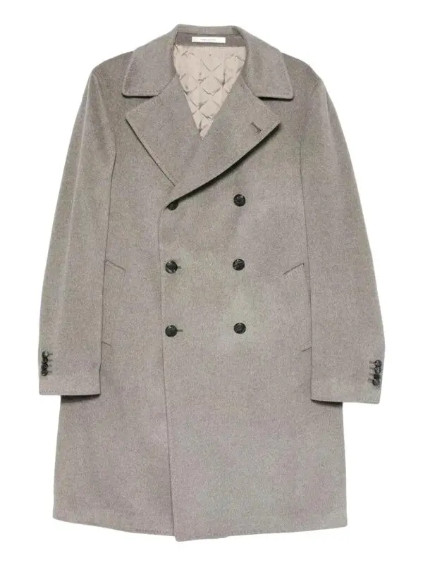 Tagliatore Double-breasted Coat - Grey