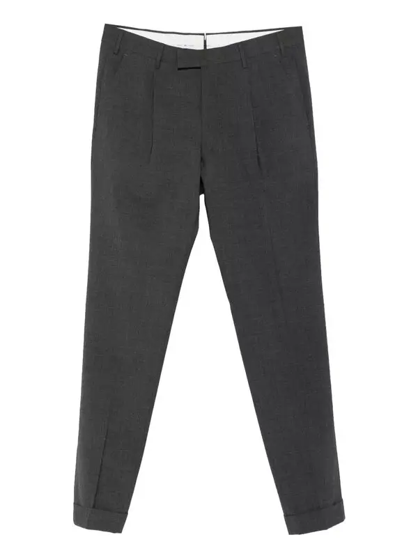 PT TORINO Straight-leg Trousers - Grey