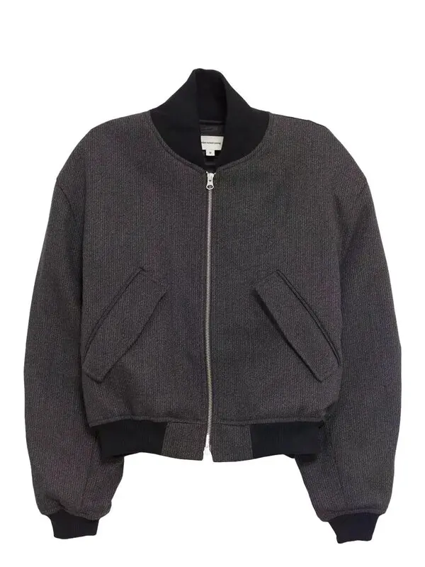 MFPEN Mélange-effect Bomber Jacket - Brown
