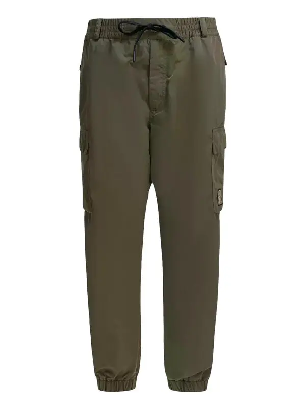 Moncler Cargo Pants With Elasticated Waistband - Green