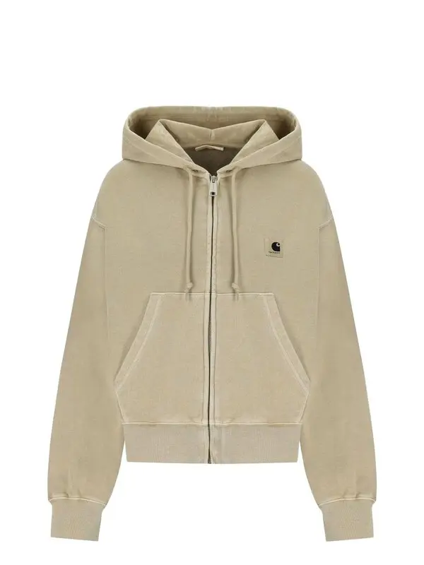 Carhartt Work In Progress Nelson Fleur De Sel Hoodie - Beige