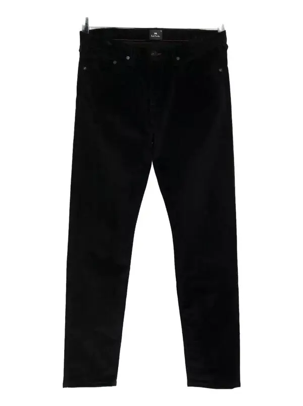 Paul Smith Corduroy Tapered Trousers - Black