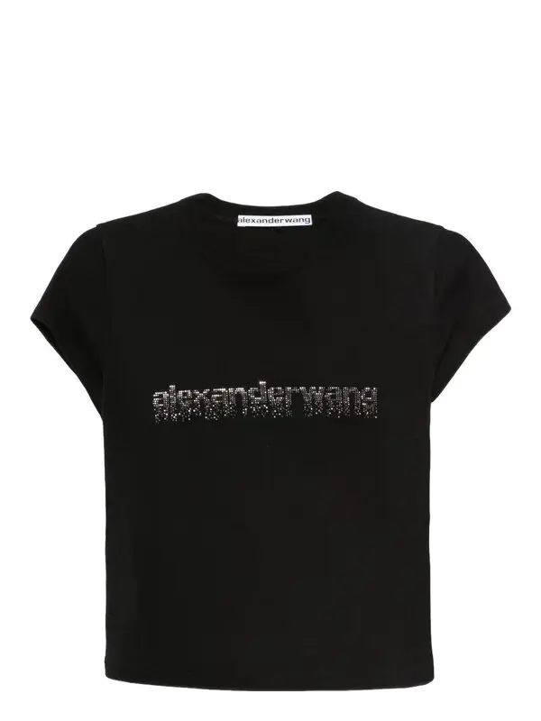 Alexander Wang Logo-print T-shirt - Black
