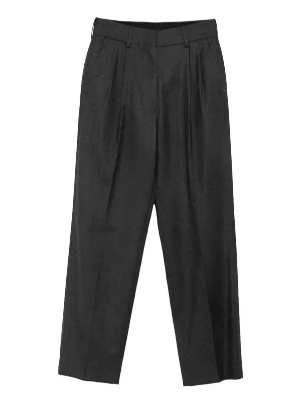 BLAZÉ MILANO Virgin Wool Trousers - Grey