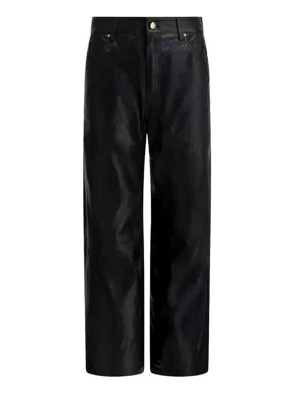 Max & Moi Bondi Leather Trousers - Black