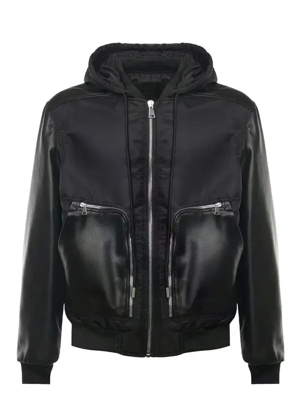 GIULIANO GALIANO Zip Drawstring Jacket - Black