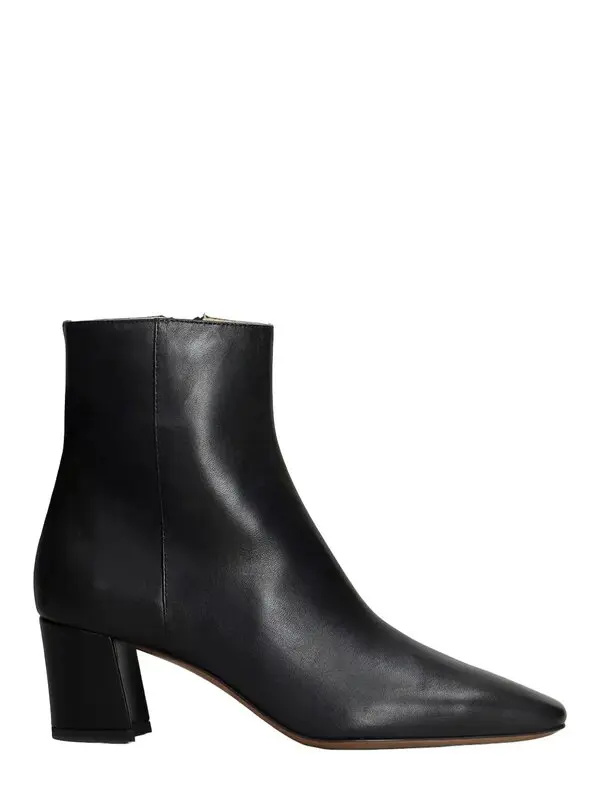 FABIO RUSCONI 60mm Leather Boots - Black