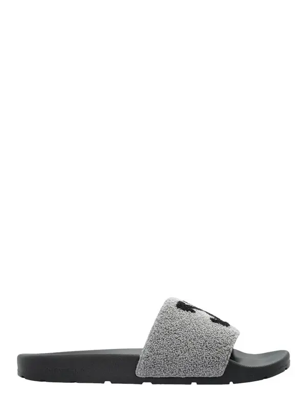 Off-White Arrow Terry Slides - Grey