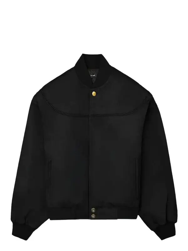 WILLY CHAVARRIA Gas Station Bomber Jacket - Black
