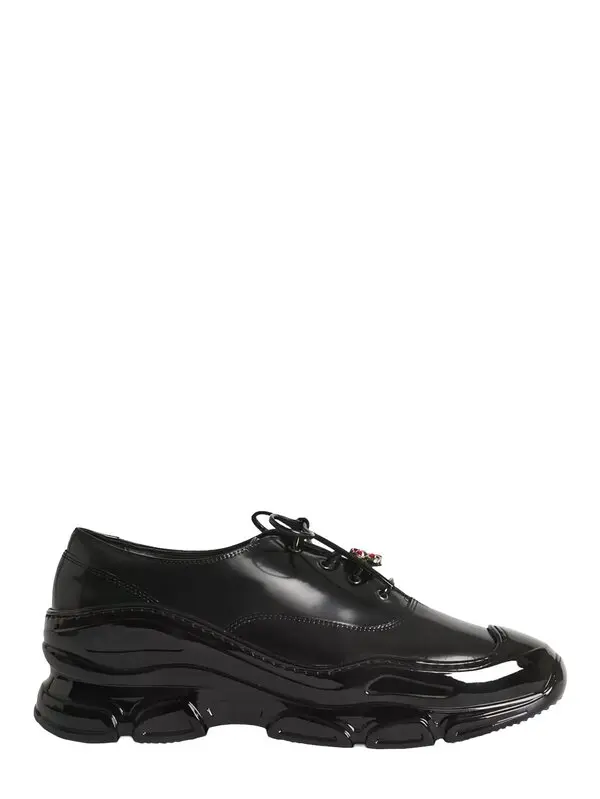 Simone Rocha Classic Tracker Brogue Shoes - Black